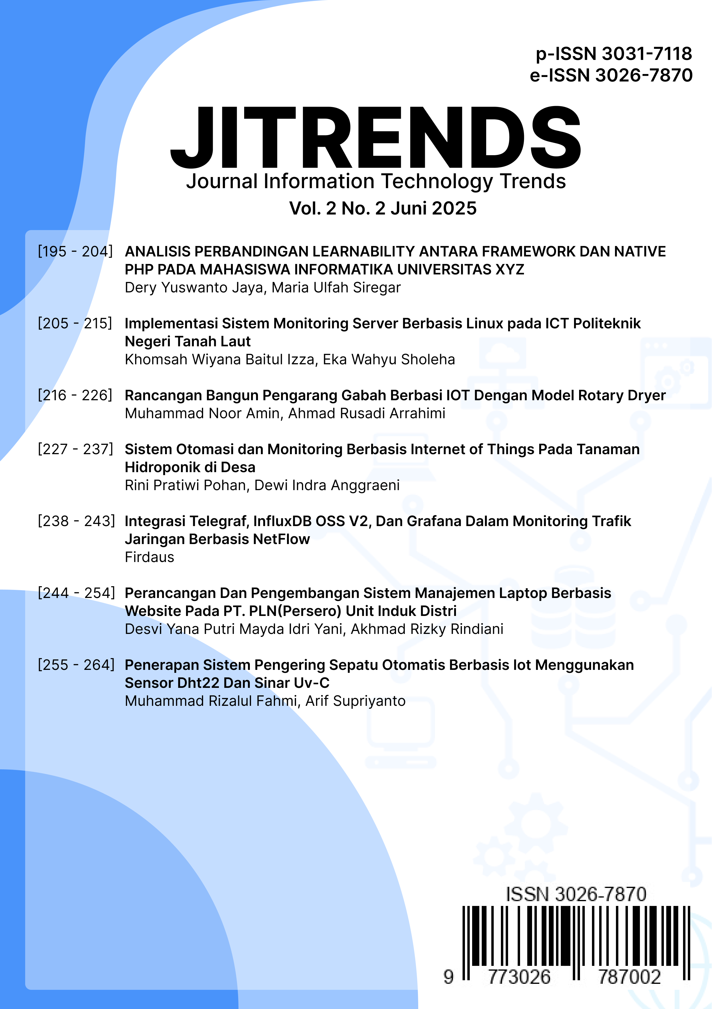Journal Information Technology Trends (JITRENDS)